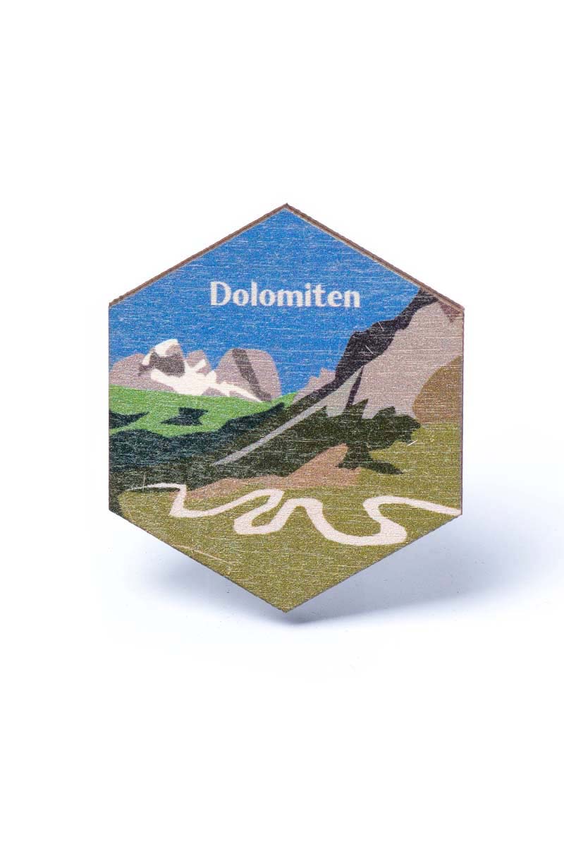 Dolomiten Pass Magnet - BERGHAMMER