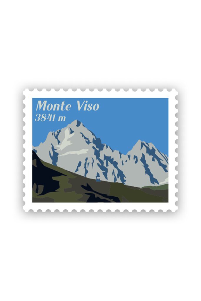 Monte Viso Sticker - BERGHAMMER